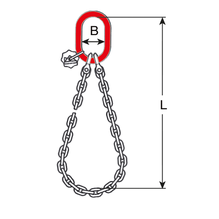 Endless Chain 890kg Grade 8 4m for 167,85